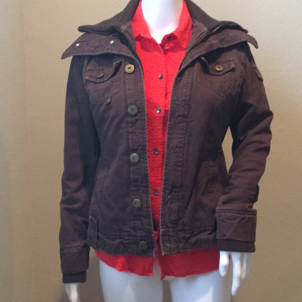 Utilitarian Style Jacket - Gem